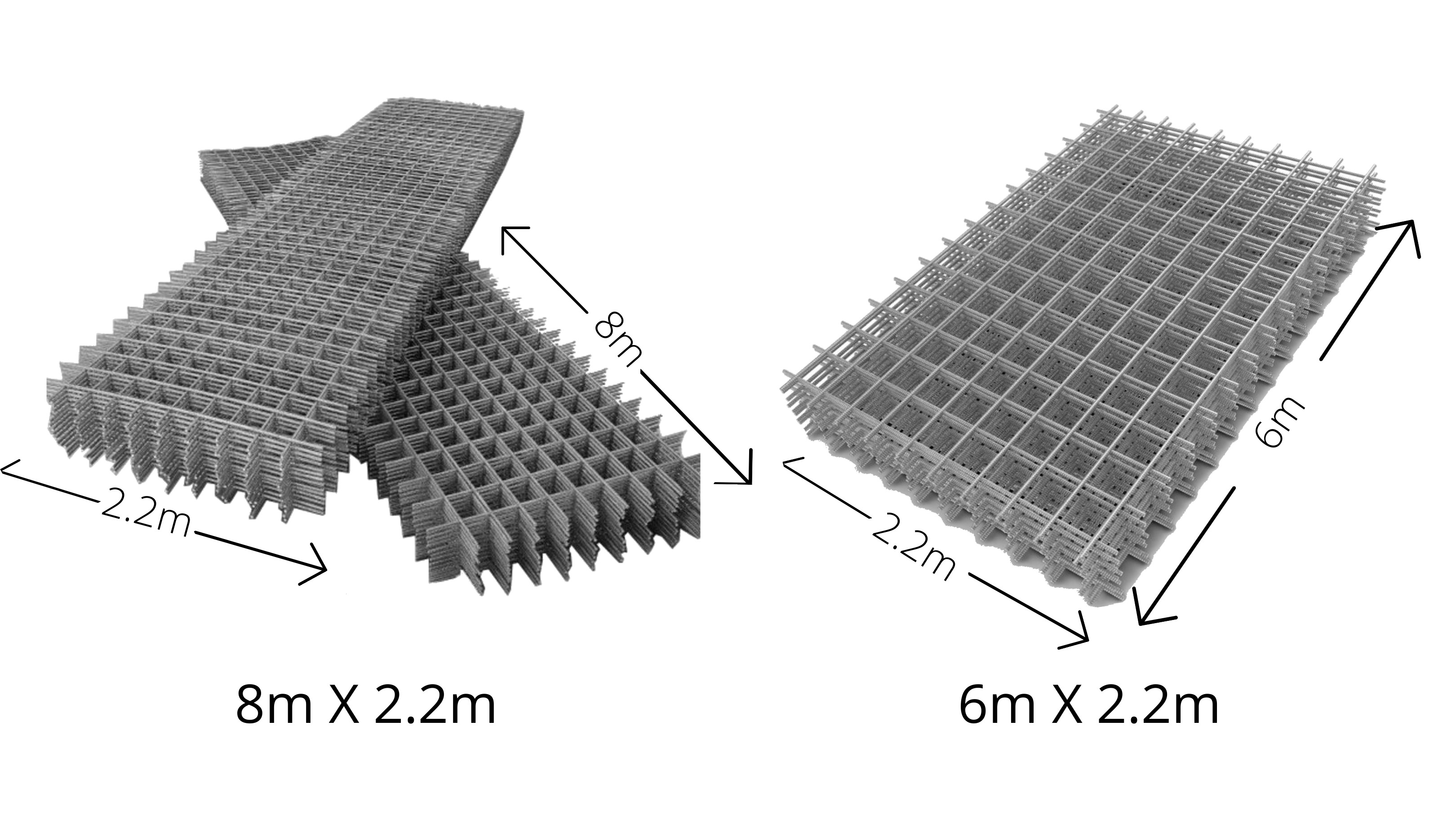 Welded Wire Fabric Size Chart