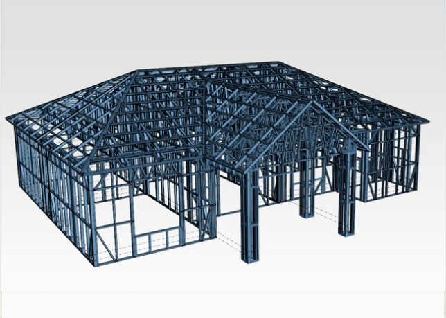 Prefabricated Luxury Light Steel Villa Prefabricated Luxury Light Steel Villa