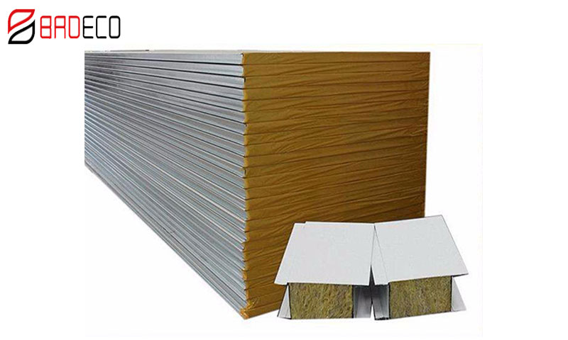 Sandwich Panel Roof Rigid Rockwool Insulation Board