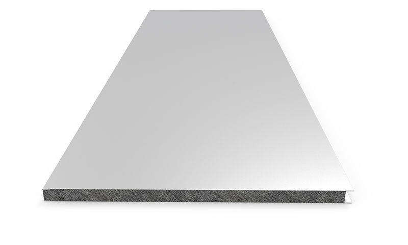 Wall Insulation Expanded Polystyrene Metal Clad Panels